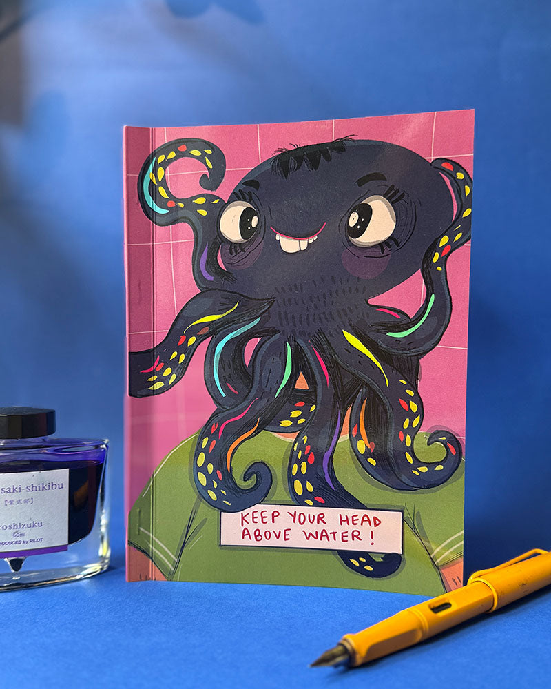 Notebook : Head above water (things to do list) – doodleodrama